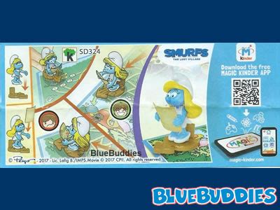 Smurf Kinder Surprise The Smurfs 2 Lost Village Smurfs In The City