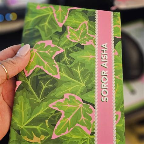 Personalisierte Aka Sorority Inspirierte Ivy Journal Alpha Kappa Alpha Sorority Inspiriert