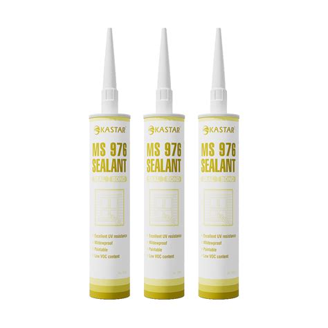 Structural Ms Polymer Polyurethane Adhesive Sealant With High Bonding