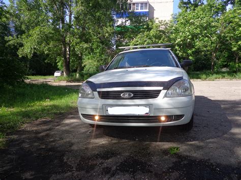 Установка ДХО вместо противотуманок. — Lada Приора универсал, 1,6 л ...