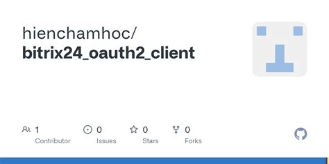Github Hienchamhocbitrix24oauth2client