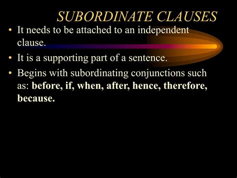 Clausesppt Independent And Dependent Clause Pptx
