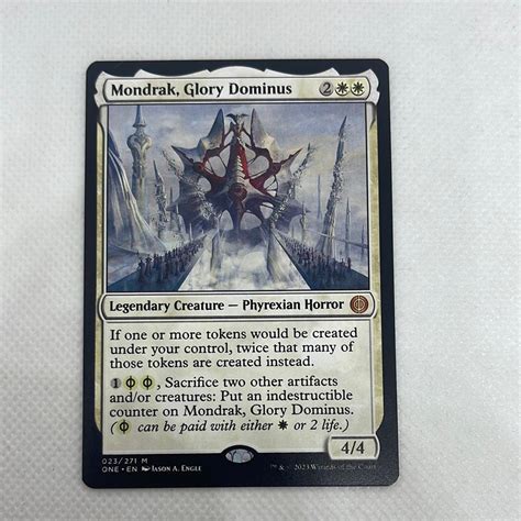 Mondrak Glory Dominus Phyrexia All Will Be One Making Mythic