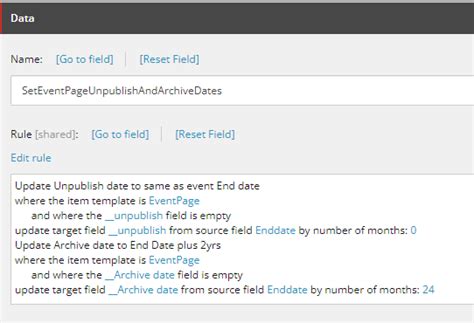 Sitecore Content Editor Warnings And Item Saved Update Via Rules Programming Silkness