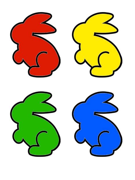 Pin The Tail On The Bunny Color Matching Pdf