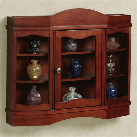 Unfinished Wall Curio Cabinet