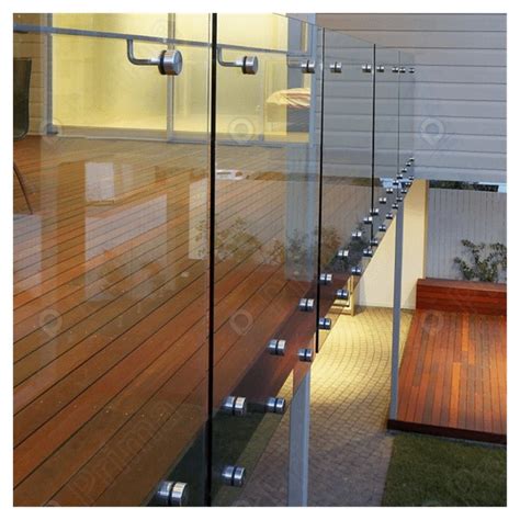 Prima Exterior Standoff Glass Railing New Style Glass Railing Glass