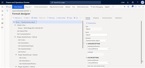 设计新的 er 解决方案打印自定义报表 finance and operations dynamics 365 microsoft learn