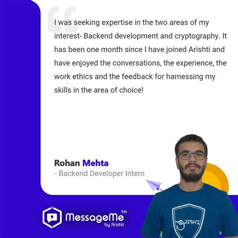 Rohan Mehta Posted On Linkedin