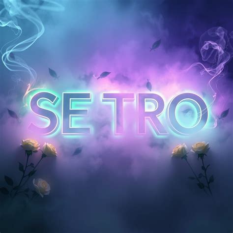 Ethereal Setro Sign Illuminated By Mystical Smoke Ai Art