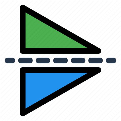 1 flip vertical align mirror duplicate icon download on iconfinder