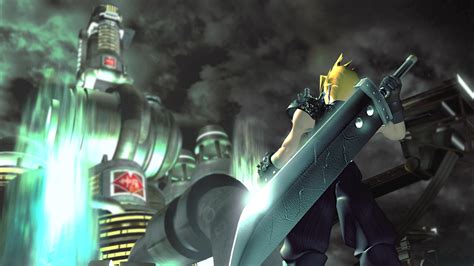 Wallpaper Final Fantasy Vii Midgar Cloud Strife Playstation Jrpgs