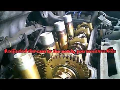 1999 Toyota Camry Timing Belt Brokesnapped Set The Cams Right Diy