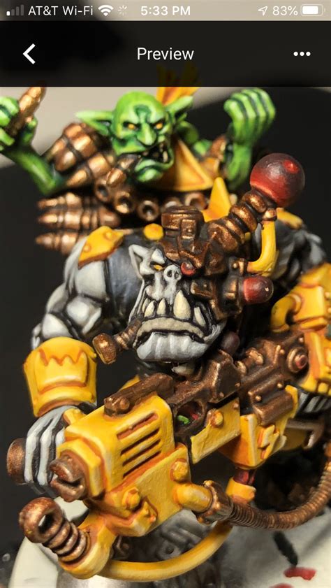 Pin On 40k Orks Badmoons Clan