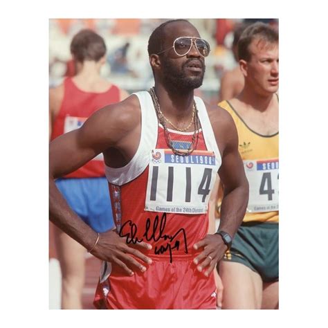 Signed Autograph Moses Edwin All