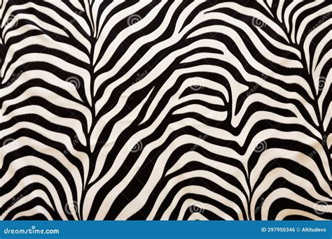 Zebra Stripe Pattern From A Distance Stock Illustration Illustration