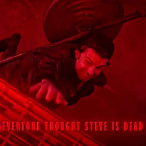 Steve Is Alive Stranger Things Finale Shorts Steveharrington