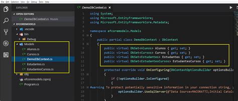 Ef Core 20 Scaffolding Dbcontext E Models Usando Cli