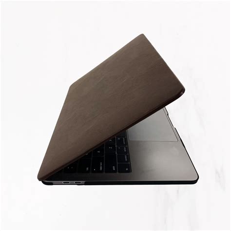 Personalized Custom Leather Macbook Air Pro Hard Shell Case Cover Valerie Constance