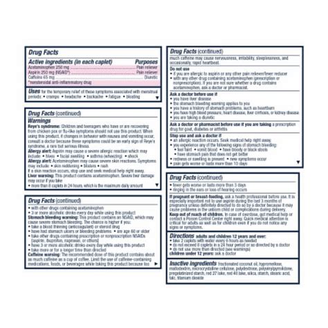 Pamprin® Max Pain Energy Maximum Strength Menstrual Pain Relief