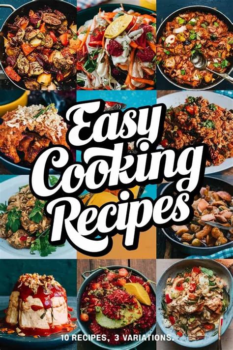 30 Easy Cooking Recipes To Inspire Your Inner Chef On Pinterest