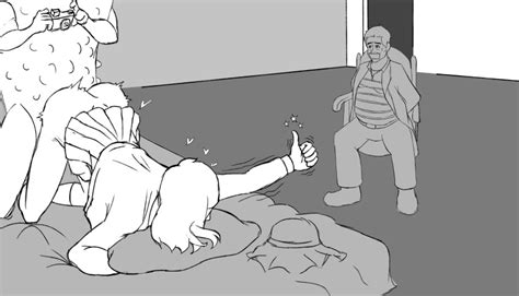 Rule 34 Ambiguous Penetration Bananarice Bed Black And White Bondage