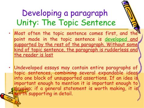Patterns Of Paragraph Planning And Development Ppt
