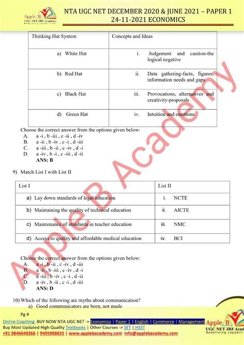 NTA UGC NET Paper Answer Key And Question Paper DECEMBER