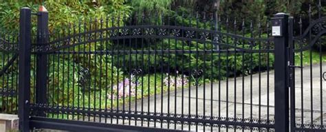 Security And Convenience With An Electric Driveway Gate First Fence