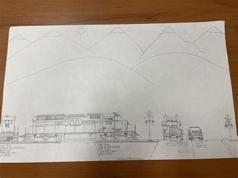 Ive Never Tried A Drawing Post Before But Heres An Emd Sd40 R Trains