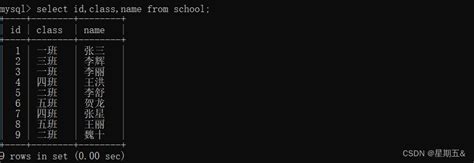 mysql基础教程：sql查询、where、groupby及函数详解 csdn博客