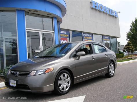 2006 Galaxy Gray Metallic Honda Civic Lx Sedan 14205727 Photo 3