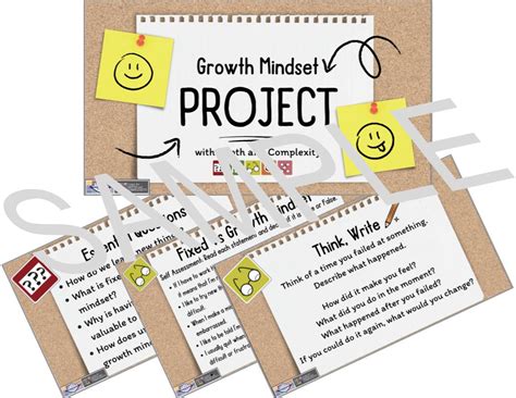 Growth Mindset Project With Depth And Complexity 3rd 7th Grade The Center For Depth And