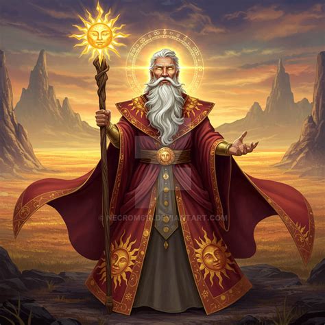 Fantasy Chronicles Sun Wizard By Necrom616 On Deviantart