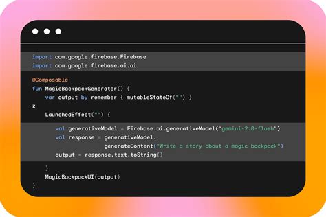 Firebase Ai Logic Client Sdks Build Generative Ai Features Directly