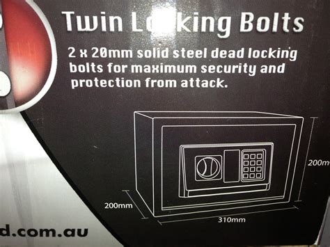 Twin Locking Bolts For Maximum Security