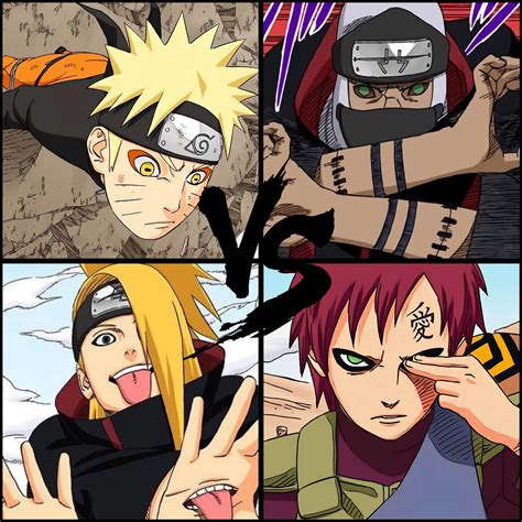 Naruto Naoi Earball Sionnach Vs Gaara Naruto Vs Gaara Rap Naruto