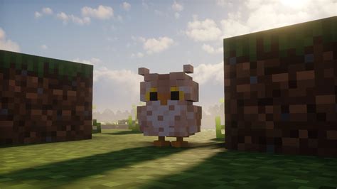 Animal Garden Owl Mod For Minecraft 1214 1201 Cute Owls Will