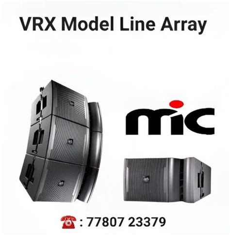 Black Vrx Line Array W At Pair In Hyderabad ID