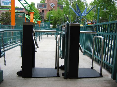 Turnstiles Amusement Park Theme Park Access Control Security Turnstile