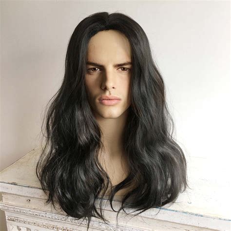 Thick Long Hair Men