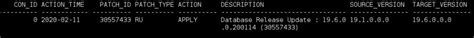 apply patching on oracle 19c database release update 19 6 0 0 200114