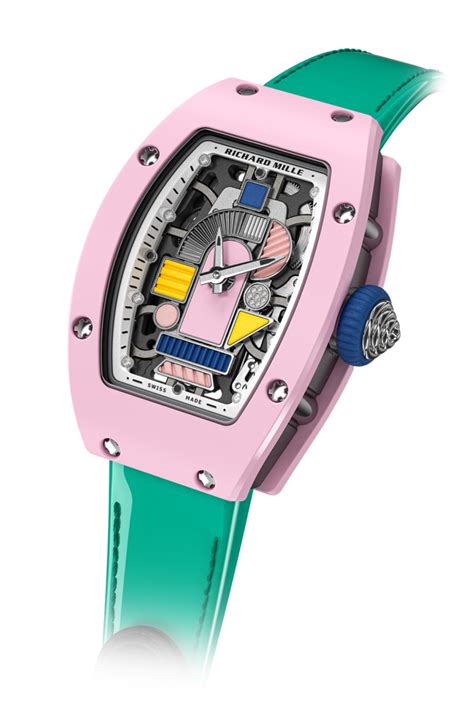 Rm 07 01 腕表 彩色陶瓷女士腕表 Richard Mille