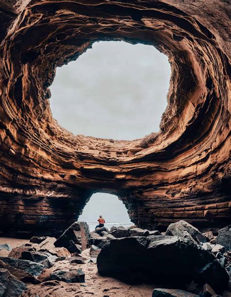 Sunset Cliffs Sea Cave In San Diego Ca Girl Travels