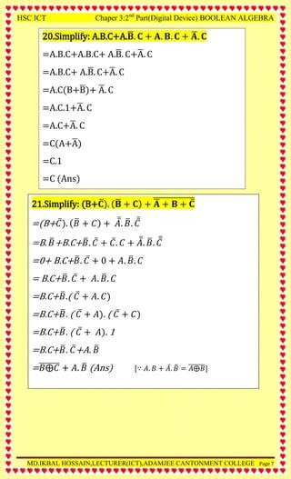 BOOLEAN ALGEBRA ALL PDF PDF Programming Languages Computing