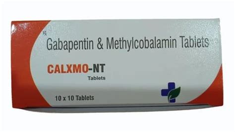 Calxmo Nt At Rs 1990 Box Gabapentin And Methylcobalamin Tablet In Hyderabad Id 2853315447588