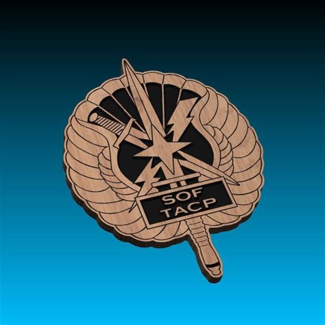 Sof Tactical Air Control Party Tacp Air Force Patch Military Svg File For Woodworking Cnc