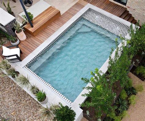 Plunge Pool Ideas 11 Compact Designs For Small Backyards Homes And Gardens