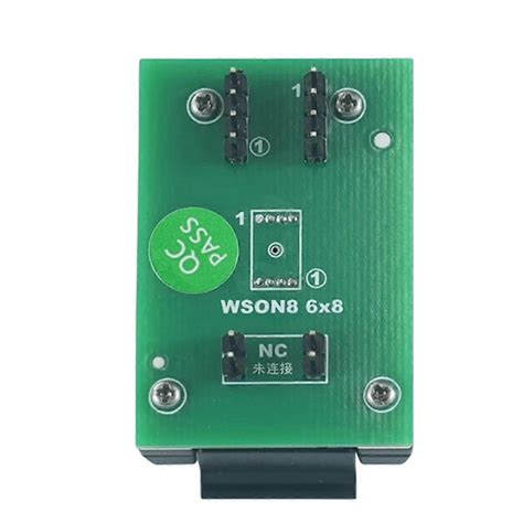 Qfn8 Wson8 Dfn8 5x6 6x8 Ic Socket Universal Adapter For Spi Nand Nor Flash Mlf8 Mlp8 Son8 With
