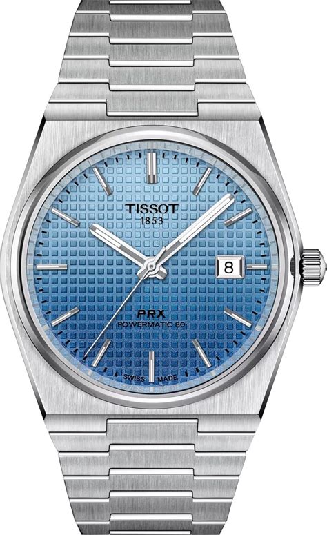 Tissot Prx Powermatic 80 40mm In Blue For Men Lyst